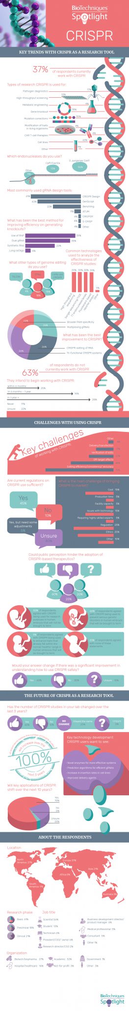 CRISPR infographic - BioTechniques