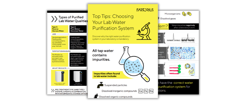Infographic | Top tips: choosing your lab water purification system ...